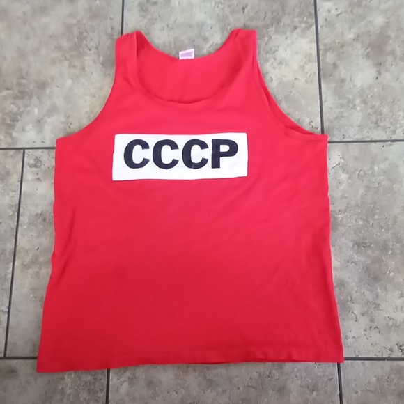 Fruit of the Loom | Shirts | 8s Cccp Russian Tank Top Vintage Super ...